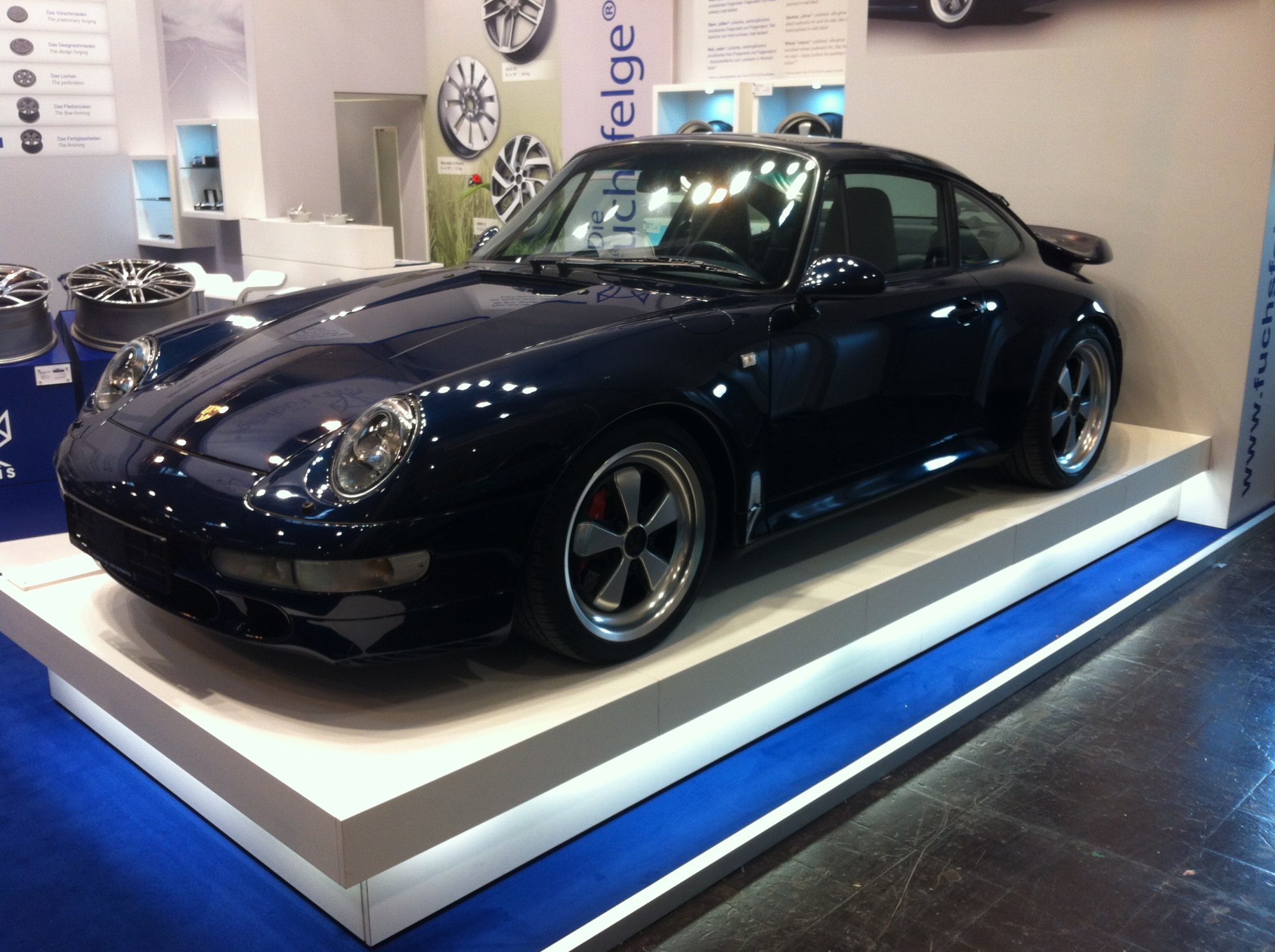 Velgen: FUCHS set 8J +10J x 18 inch voor Porsche 993 2S / 993 4S ...